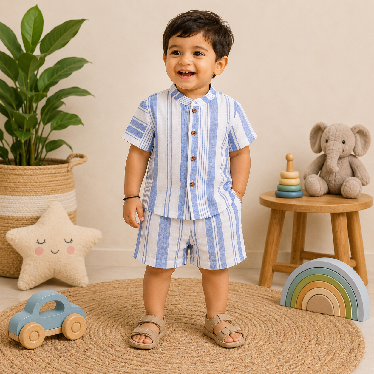 Chinese collar Coords sets – Pikaboo Kidz
